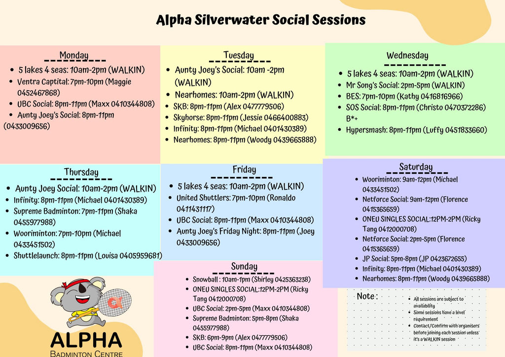 ALPHA BADMINTON CENTER – Alpha Badminton